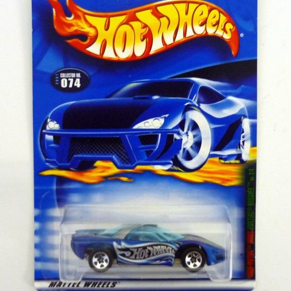 Mattel | Toys | Hot Wheels Pontiac Banshee 74 Logomotive Series 24 Blue ...